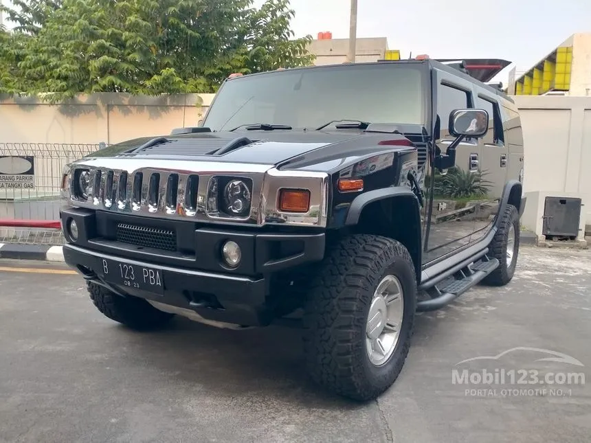 Jual Mobil Hummer H2 2004 6.0 di Bali Automatic SUV Hitam Rp 1.400.000 ...