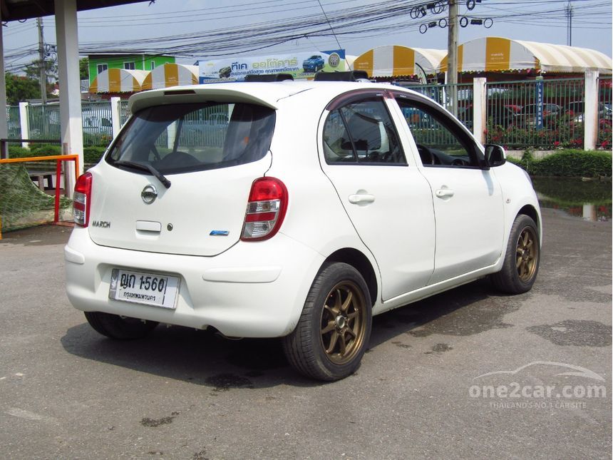 Nissan March 2010 E 1.2 in กรุงเทพและปริมณฑล Manual Hatchback สีขาว for ...