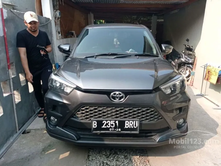 Jual Mobil Toyota Raize 2021 G 1.0 di DKI Jakarta Automatic Wagon Abu ...