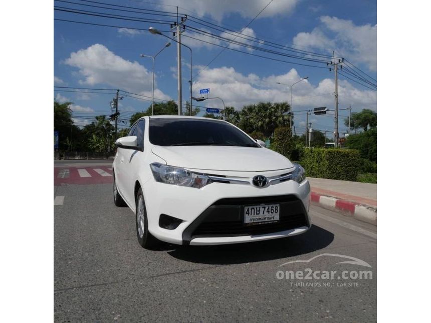 Toyota Vios 2016 E 1.5 in กรุงเทพและปริมณฑล Automatic Sedan สีขาว for ...