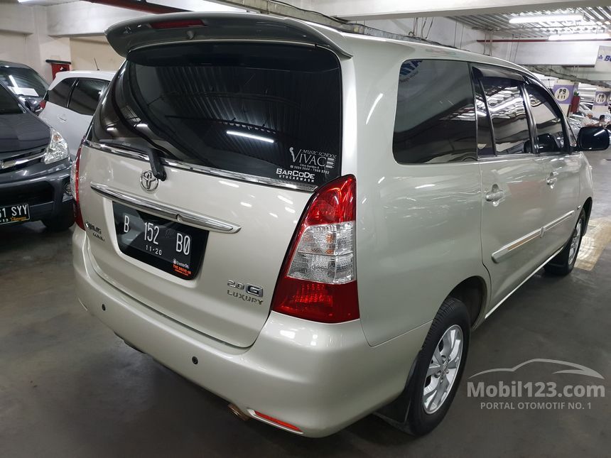 Jual Mobil Toyota Kijang Innova 2010 G Luxury 2.0 di DKI Jakarta ...