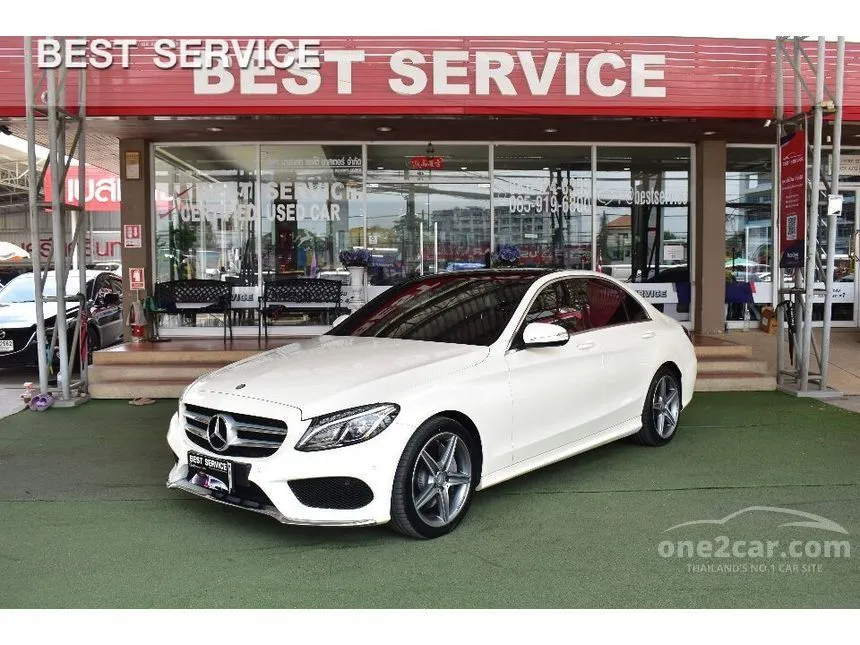 2016 Mercedes-Benz C300 2.1 W205 (ปี 14-22) Blue TEC HYBRID AMG Dynamic ...