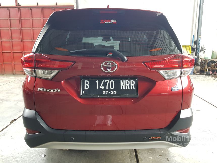 Jual Mobil Toyota Rush 2018 G 1.5 di Jawa Barat Automatic SUV Merah Rp ...