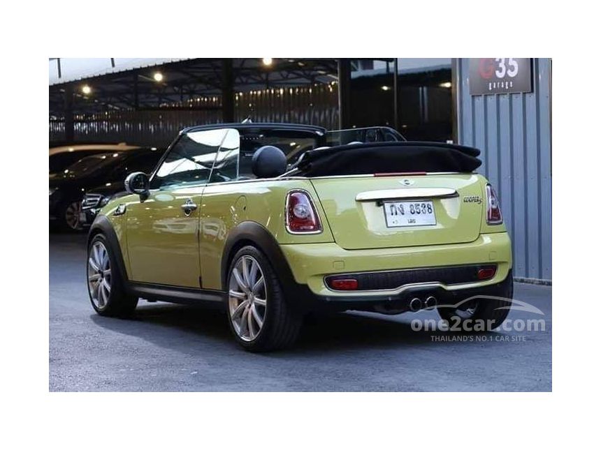 Mini Cooper 2009 R57 Convertible S 1.6 เกียร์อัตโนมัติ สีเหลือง ...