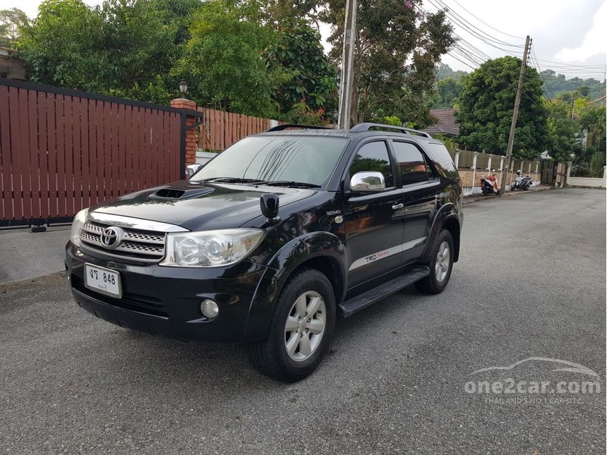 Toyota Fortuner 2010 V 3.0 in ภาคตะวันออก Automatic SUV สีดำ for ...
