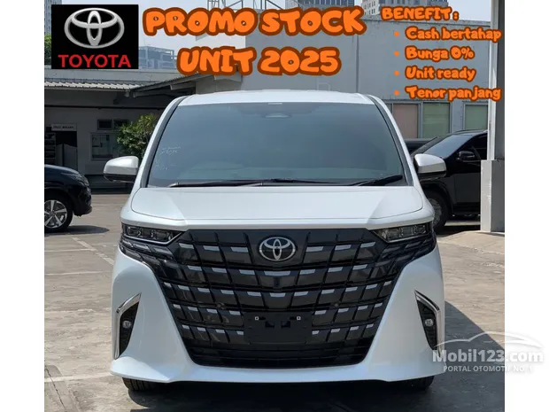 Toyota Alphard Baru 2025 di Indonesia DP Rendah, Harga Murah! | Mobil123