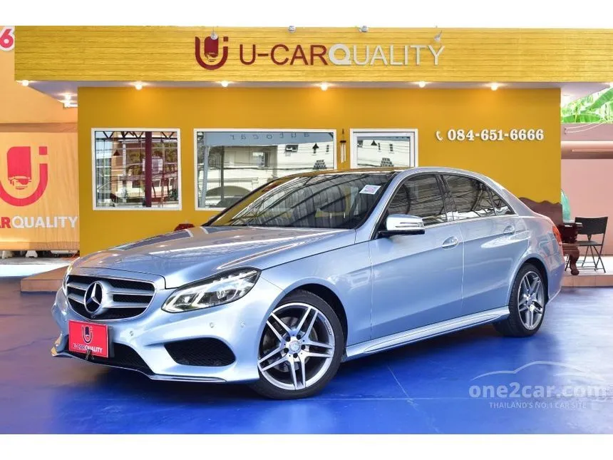 2015 Mercedes-Benz E300 2.1 W212 (ปี 10-16) AMG Dynamic Blue TEC HYBRID Sedan for sale on One2car