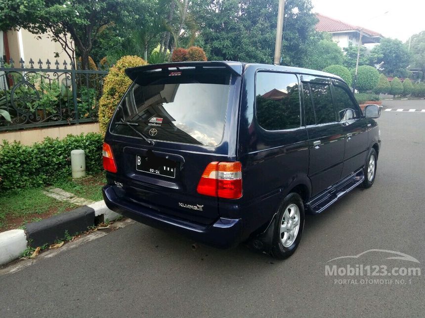 Jual Mobil Toyota Kijang 2004 LGX 1.8 di DKI Jakarta Manual MPV Biru Rp ...