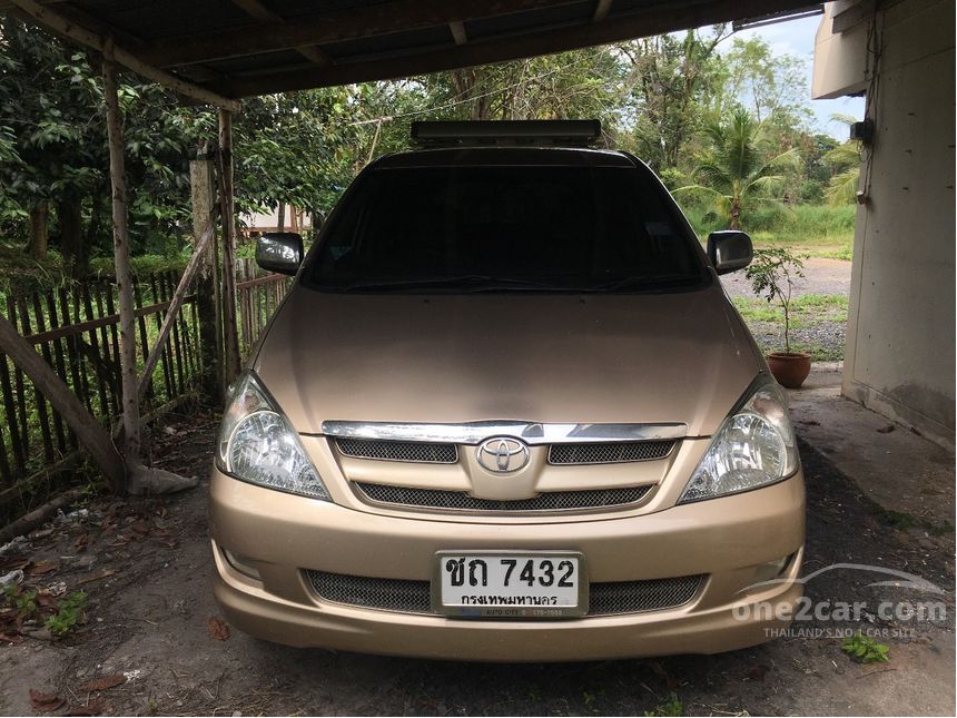 Toyota Innova 2007 V 2.5 in ภาคกลาง Automatic Wagon สีน้ำตาล for ...