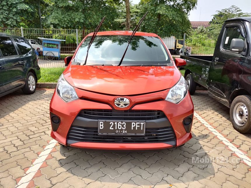 Jual Mobil Toyota Calya 2018 E 1.2 di Banten Manual MPV Orange Rp 95. ...