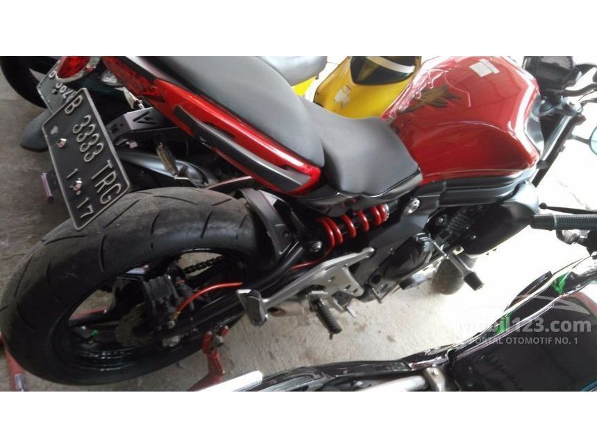 Jual Motor Kawasaki ER 6N 2012 650 Manual 0.6 di DKI Jakarta Manual Sport Touring Merah Rp 85. ...