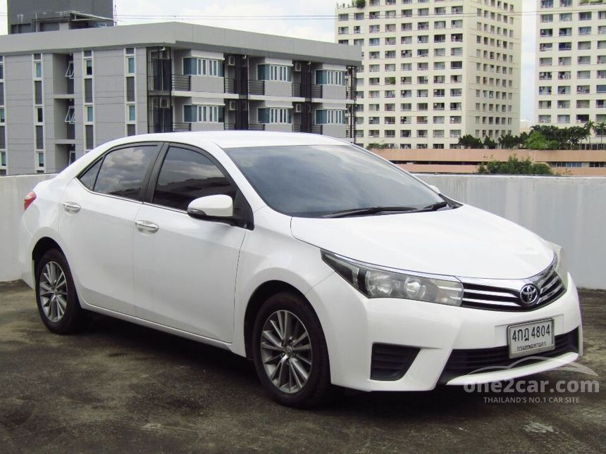 Toyota Corolla Altis 2015 G 1.6 in กรุงเทพและปริมณฑล Automatic Sedan สี ...