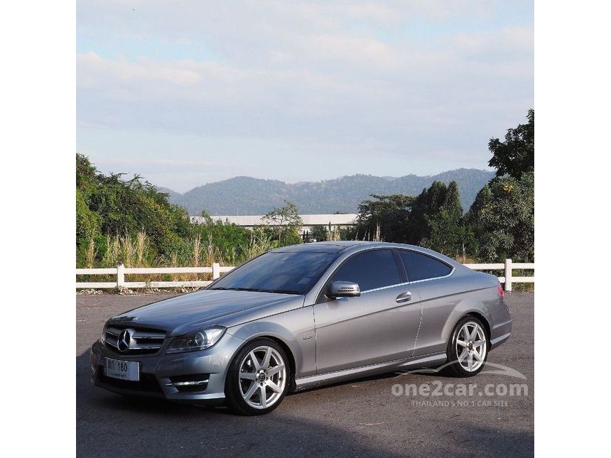 Mercedes-Benz C180 2011 AMG 1.8 in ภาคตะวันออก Automatic Coupe สีเงิน ...