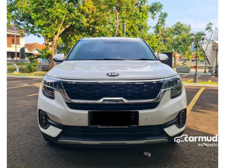 Jual Mobil KIA Seltos 2020 EX+ 1.4 di Jawa Barat Automatic Wagon Putih ...