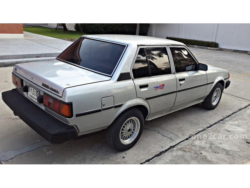 Toyota Corolla 1984 DX 1.6 in กรุงเทพและปริมณฑล Manual Coupe สีเงิน for ...