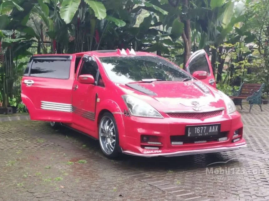 Jual Mobil Toyota Wish 2004 1.8 di Jawa Timur Automatic MPV Merah Rp ...