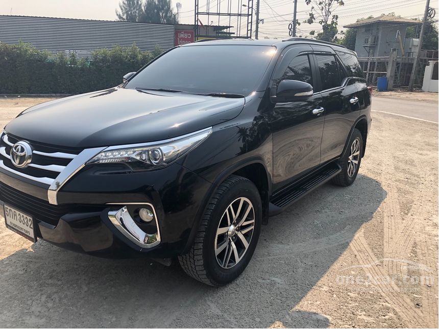 Toyota Fortuner 2016 V 2.4 in กรุงเทพและปริมณฑล Automatic SUV สีดำ for ...