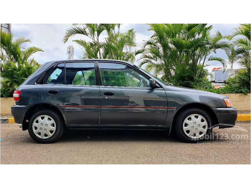 Jual Mobil Toyota Starlet 1993 1.3 di DKI Jakarta Manual Hatchback Abu ...