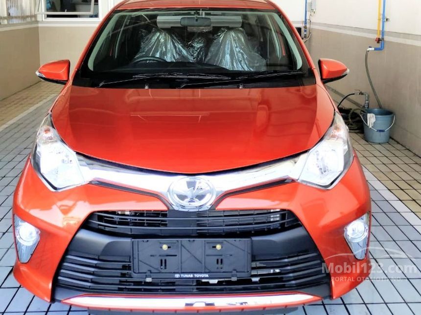 Jual Mobil Toyota Calya 2019 G 1.2 di Banten Automatic MPV Orange Rp ...