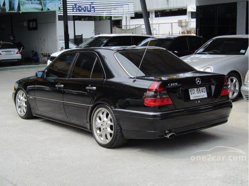Mercedes-Benz C220 1995 W202 (ปี 93-00) Elegance 2.2 เกียร์อัตโนมัติ สี ...