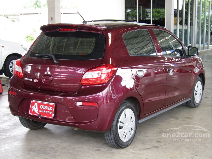 Mitsubishi Mirage 2017 GLX 1.2 in ภาคอีสาน Automatic Hatchback สีแดง ...