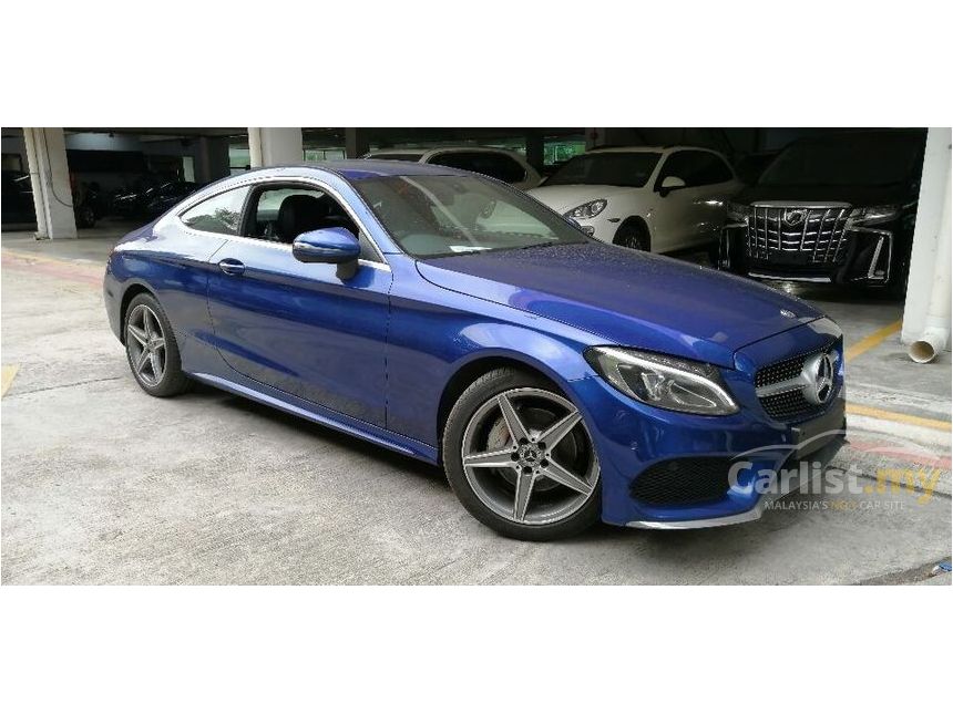 Mercedes-Benz C200 2017 AMG 2.0 in Kuala Lumpur Automatic Coupe Blue ...