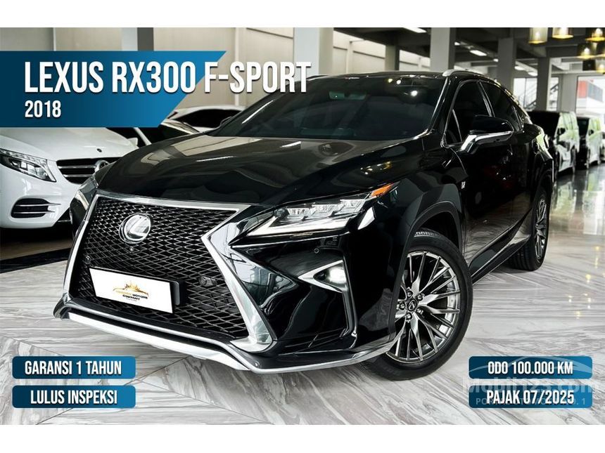 Jual Mobil Lexus RX 350 2017 F Sport 3.5 di Banten Automatic SUV Hitam ...