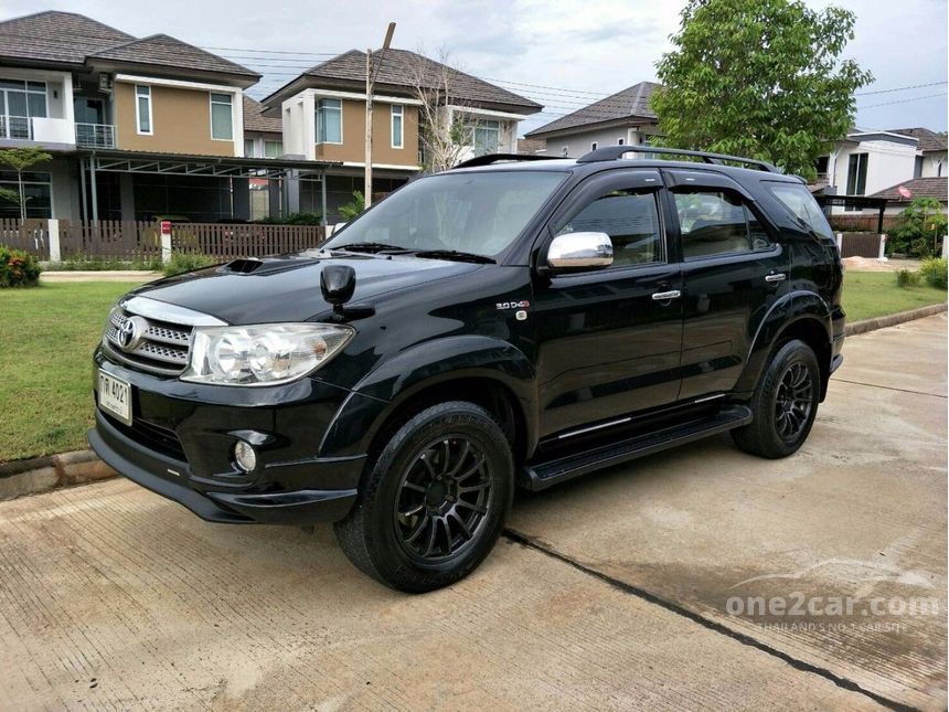 Toyota Fortuner 2009 V 3.0 in ภาคใต้ Automatic SUV สีดำ for 700,000 ...