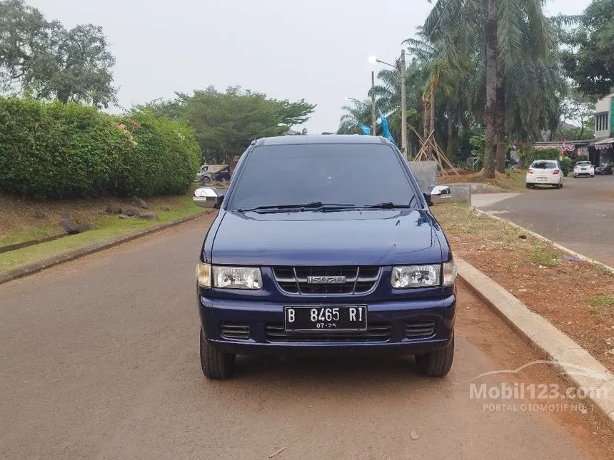 Jual Mobil Isuzu Panther 2001 LV 2.5 di Banten Manual SUV Biru Rp 86. ...