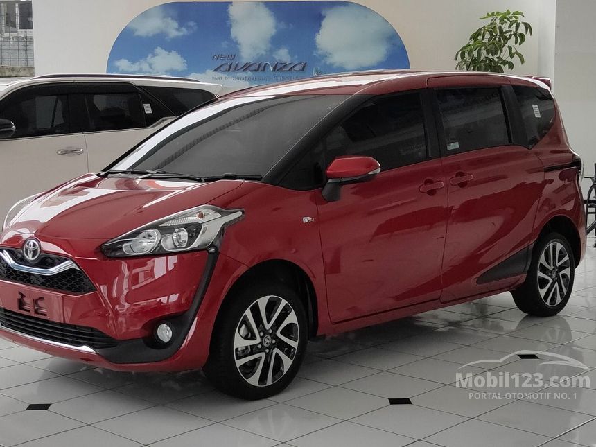 Jual Mobil Toyota Sienta 2020 V 1.5 di Banten Automatic MPV Merah Rp ...