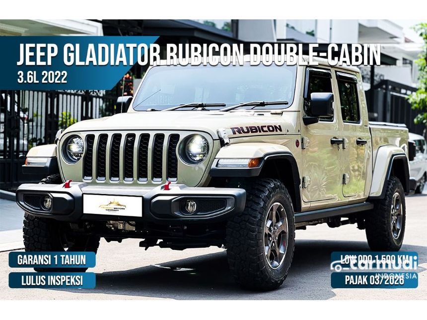 Jual Mobil Jeep Gladiator 2020 Rubicon 3.6 di Banten Automatic Pickup ...