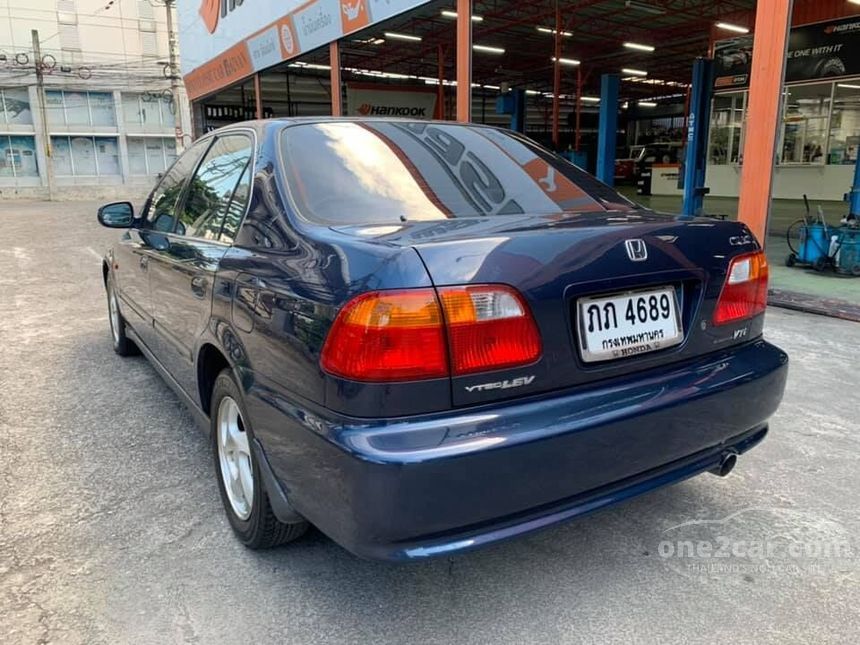 Honda Civic 2000 ตาโต (ปี 96-00) VTi 1.6 เกียร์อัตโนมัติ สีน้ำเงิน ...