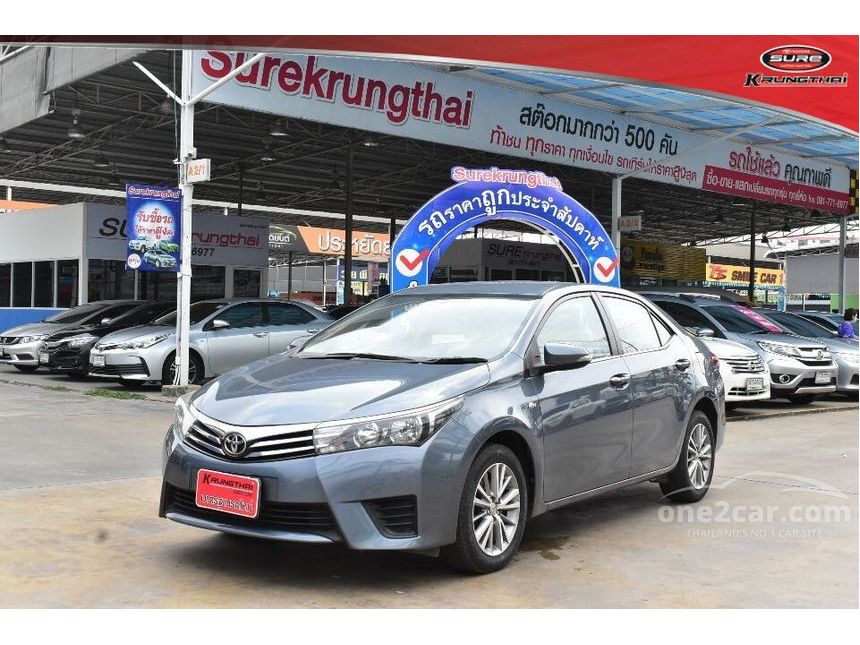 Toyota Corolla Altis 2016 G 1.6 in กรุงเทพและปริมณฑล Automatic Sedan สี ...