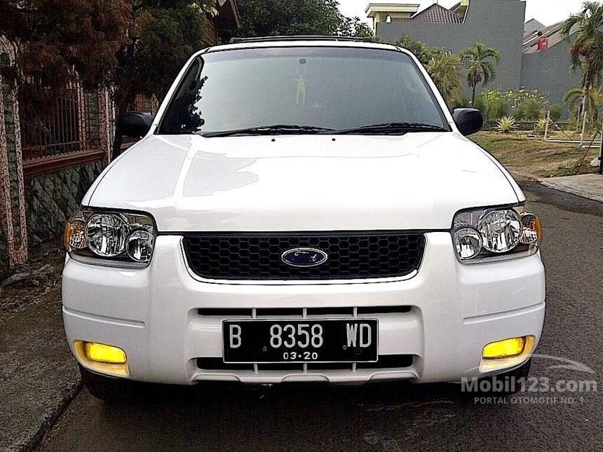 Jual Mobil Ford Escape 2004 XLT 4X2 2.3 di DKI Jakarta Automatic SUV ...