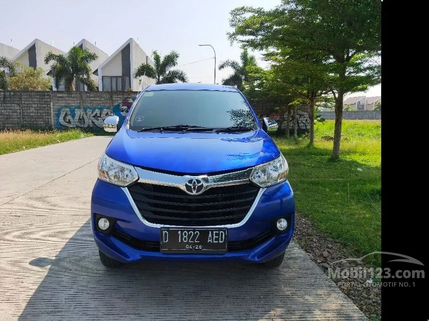 Jual Mobil Toyota Avanza 2015 G 1.3 di Jawa Barat Manual MPV Biru Rp ...