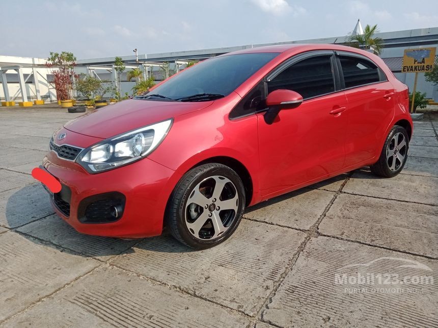 Jual Mobil KIA Rio 2013 UB 1.4 di DKI Jakarta Automatic Hatchback Merah ...