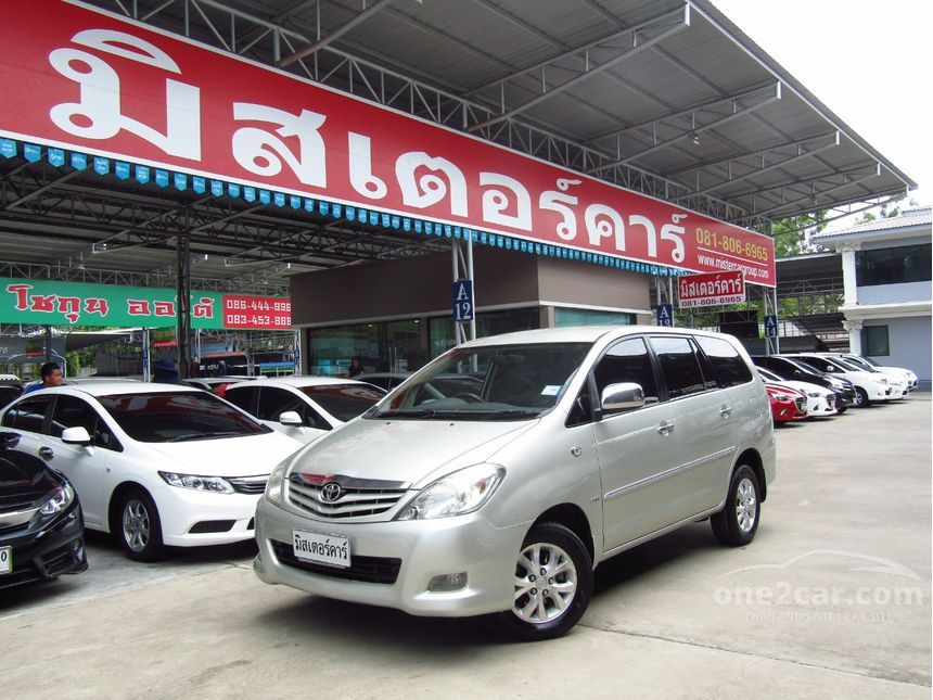 Toyota Innova 2009 G 2.0 in กรุงเทพและปริมณฑล Automatic Wagon สีเงิน ...