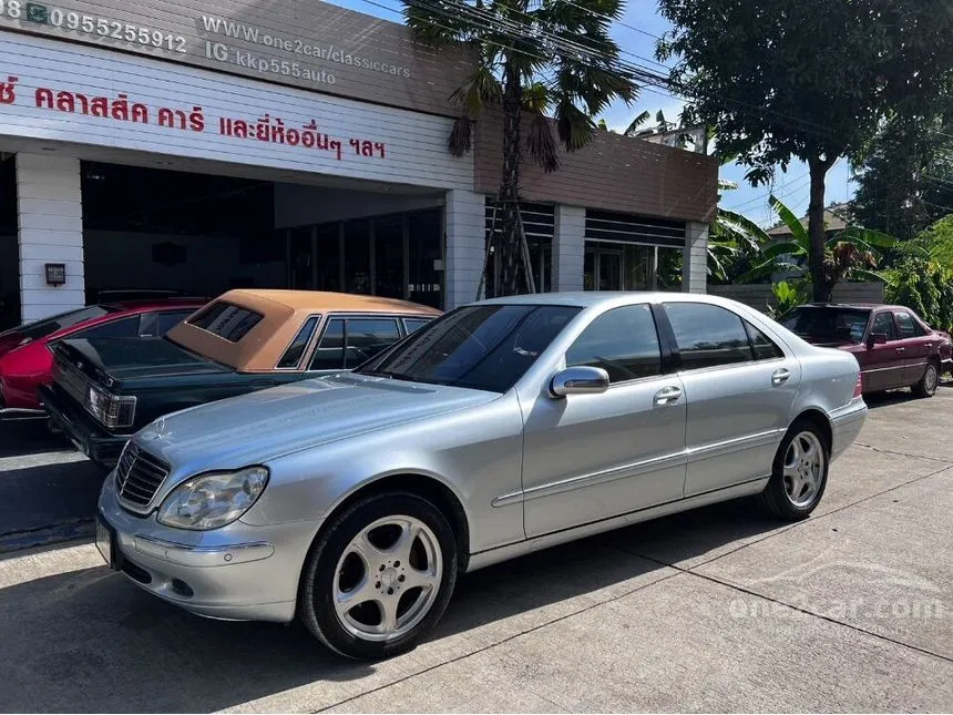 2003 Mercedes-Benz S500 5.0 W220 (ปี 99-05) L Sedan มือสอง One2car
