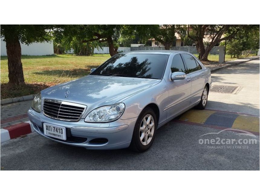 Mercedes-Benz S280 2004 2.8 in กรุงเทพและปริมณฑล Automatic Sedan สีเงิน for 450,000 Baht ...