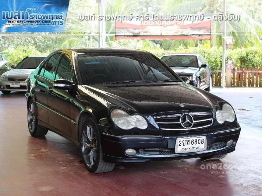 2000 Mercedes-Benz C200 Kompressor 2.0 W203 (ปี 01-07) Avantgarde Sedan ...