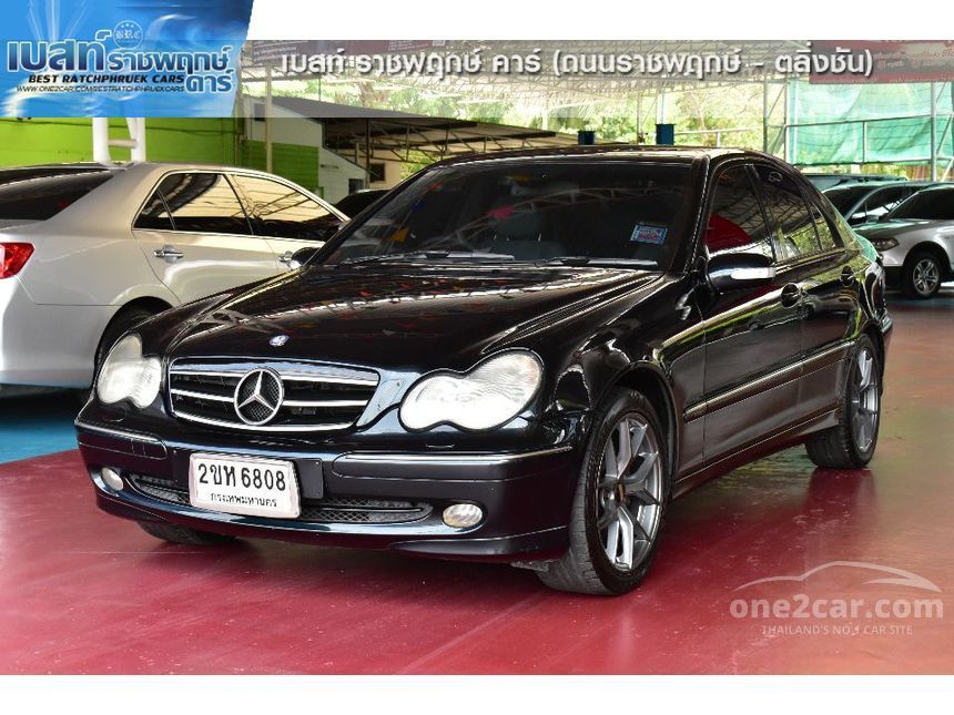 2000 Mercedes-Benz C200 Kompressor 2.0 W203 (ปี 01-07) Avantgarde Sedan ...