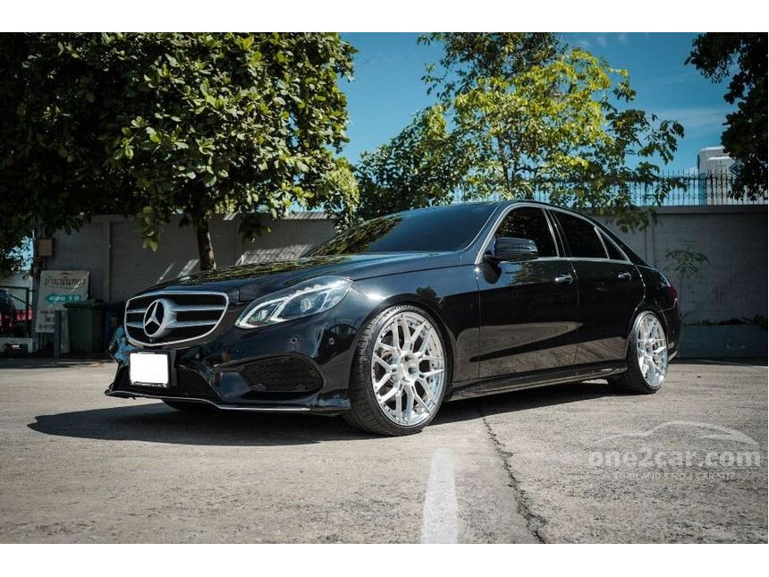 Mercedes-Benz E300 2015 W212 (ปี 10-16) AMG Dynamic Blue TEC HYBRID 2.1 เกียร์อัตโนมัติ สีดำ ...