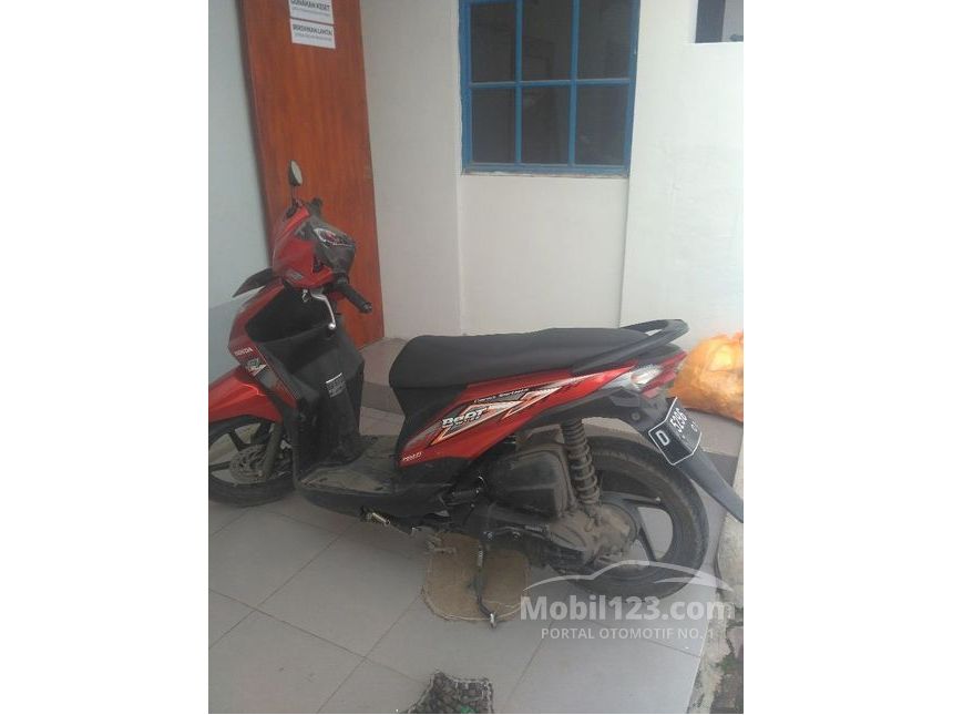Jual Motor Honda Beat 2014 0.1 di Jawa Barat Automatic Others Merah Rp ...