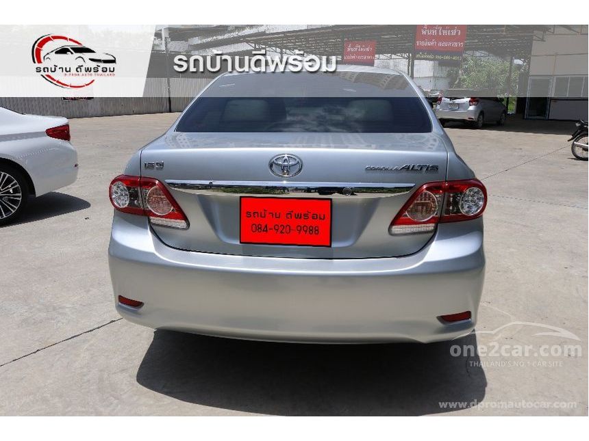 Toyota Corolla Altis 2013 G 1.6 in กรุงเทพและปริมณฑล Automatic Sedan สี ...