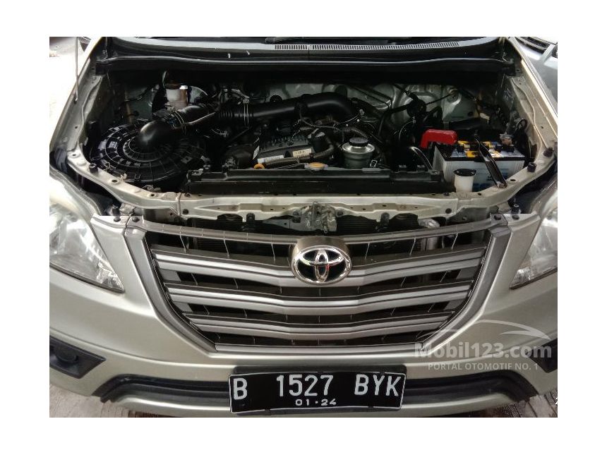 Jual Mobil Toyota Kijang Innova 2014 E 2.0 di Banten Manual MPV Silver ...