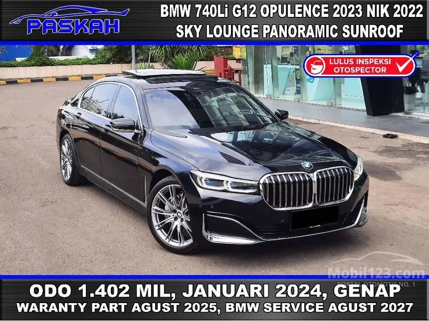 Jual Mobil BMW 740Li 2022 Opulence 3.0 di DKI Jakarta Automatic Sedan ...