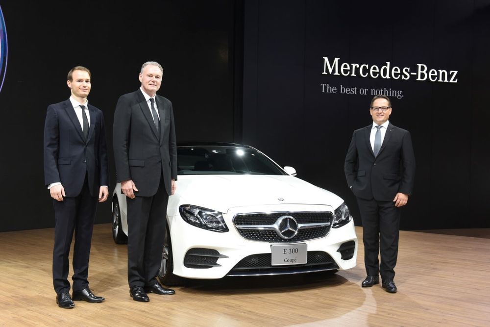 Bangkok 2017: Mercedes-Benz Thailand Launches 2017 E-Class Coupe - Auto ...