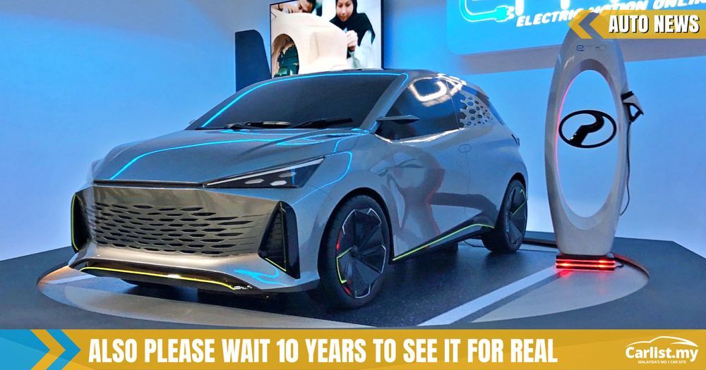 Perodua’s EMO Concept is a cute 1:6 scale clay model of a futuristic EV ...