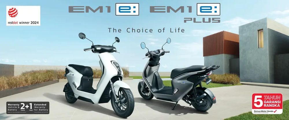 5 Fakta Penting Honda EM1 e:, Motor Listrik Honda yang Diproduksi di Indonesia - Mobil Listrik ...