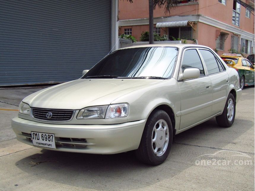 Toyota Corolla 2000 GXi 1.6 in กรุงเทพและปริมณฑล Automatic Sedan สีทอง ...